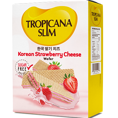 Tropicana Slim Korean Strawberry Cheese Wafer